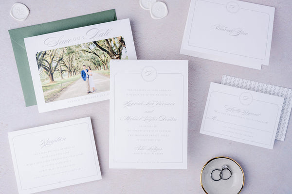 Hannah Guest Address Printing - Salt + Paperie