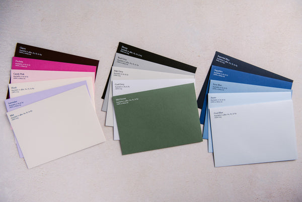 Envelopes & Address Printing - Salt + Paperie