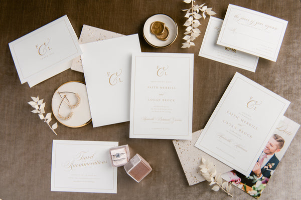 Faith Guest Address Printing - Salt + Paperie