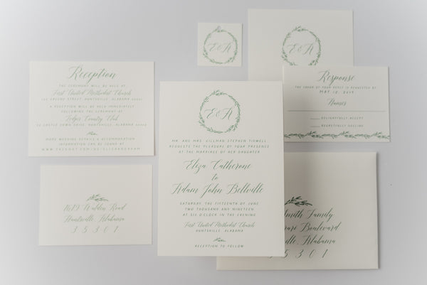 Eliza Guest Address Printing - Salt + Paperie